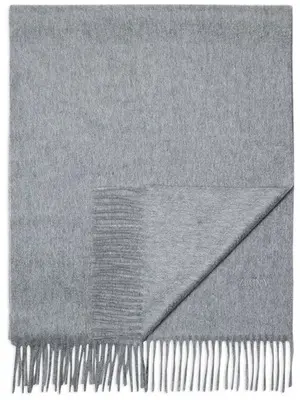 Zegna Oasi Cashmere Scarf - Grey