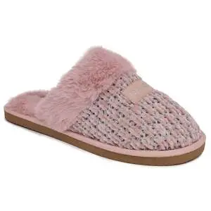 NAUTICA Womens Fauxfurlined Slipper - Pink