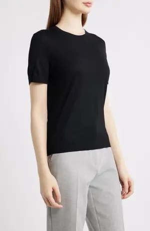 Theory Regal Wool Sweater - Black