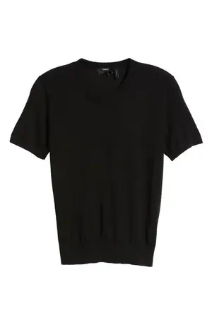 Theory Regal Wool Sweater - Black