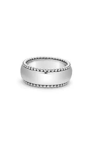 Lagos Anthem Caviar Lined Band Ring
