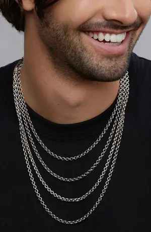 Lagos Anthem Double Link Chain Necklace
