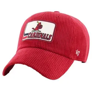 '47 St. Louis Cardinals Wax Pack Collection Corduroy Clean Up Adjustable Hat - Red