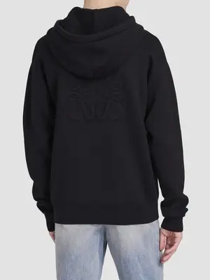 Loewe Anagram Logo Wool-blend Hoodie