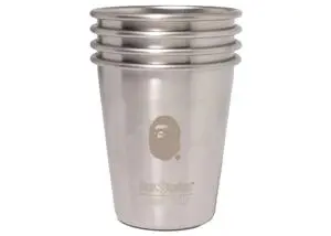 A BATHING APE Klean Kanteen Steel Cup Set - Silver