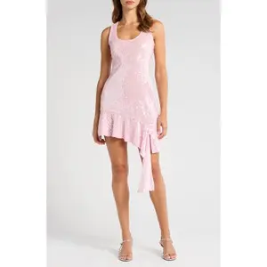 Endless Rose Sequin Ruffle Dress