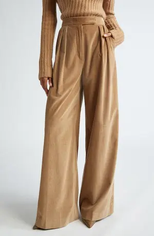 Max Mara Gilly Corduroy Ultrawide Leg Trousers