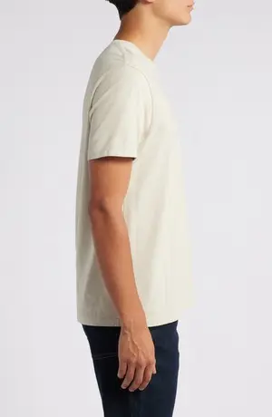 FRAME Relaxed Cotton T-shirt - Washed Off White