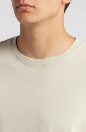 FRAME Relaxed Cotton T-shirt - Washed Off White