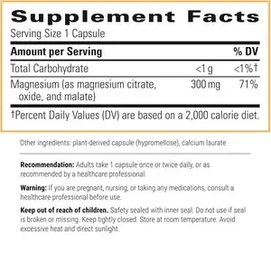 INTEGRATIVE THERAPEUTICS Tri-magnesium 90 Capsules