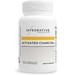 INTEGRATIVE THERAPEUTICS Activated Charcoal 100 Capsules - One-color