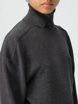 Burberry High Neck Pullover - Grey