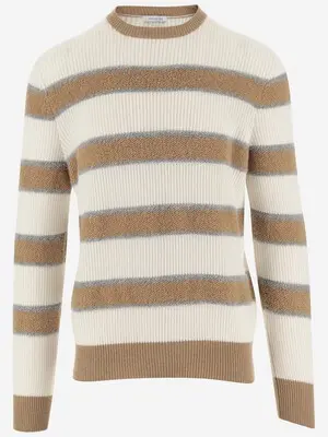 Malo Striped Cashmere Sweater