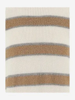 Malo Striped Cashmere Sweater