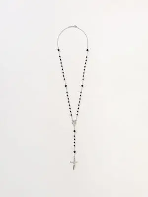 Dolce & Gabbana DOLCE & GABBANA Rosary Necklace Silver