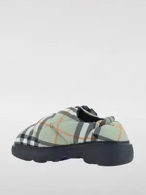 Burberry Checked Quilted Sneakers - Grey