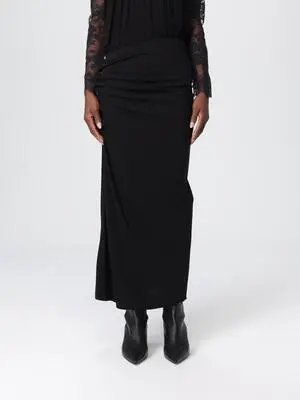 Rabanne Ruched Maxi Skirt