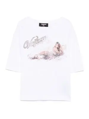 Dsquared2 Logo T-shirt - White
