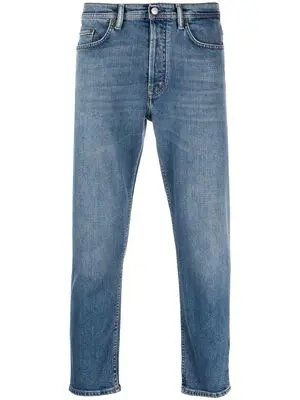 Acne Studios Organic Cotton Denim Slim Jeans - Blue