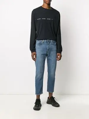 Acne Studios Organic Cotton Denim Slim Jeans - Blue