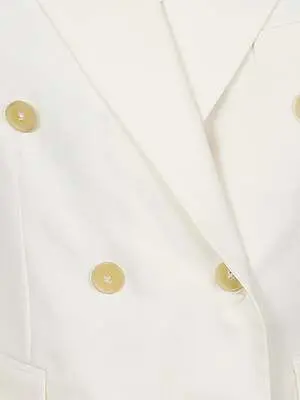Erika Cavallini Wool Twill Alberta Blazer Jacket