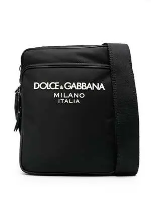 Dolce & Gabbana Nylon Crossbody Bag - Black