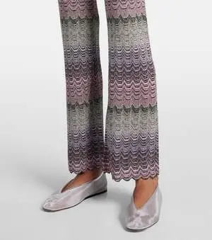 Missoni Zigzag High-rise Flared Pants - Multicoloured