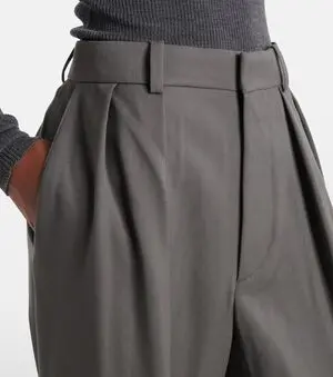 Wardrobe.NYC High-rise Wide-leg Wool Pants