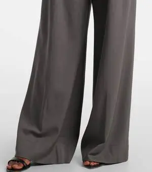 Wardrobe.NYC High-rise Wide-leg Wool Pants