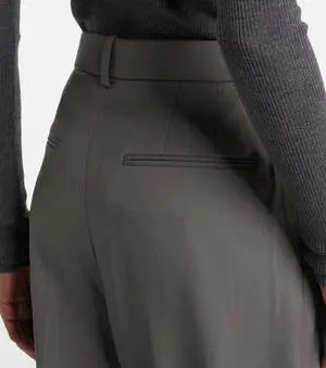 Wardrobe.NYC High-rise Wide-leg Wool Pants
