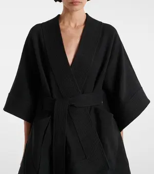 Wardrobe.NYC Belted Cotton Cape