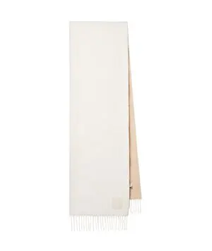 Loewe Wool And Cashmere Scarf White