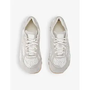 Bottega Veneta Orbit Tonal-panel Net-covered Low-top Trainers