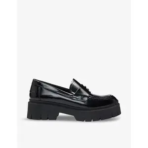 Hugo Stacked-logo Chunky Loafers