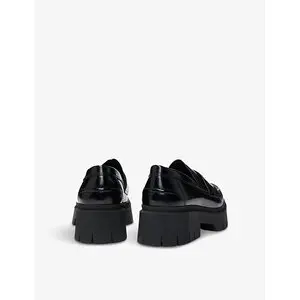 Hugo Stacked-logo Chunky Loafers