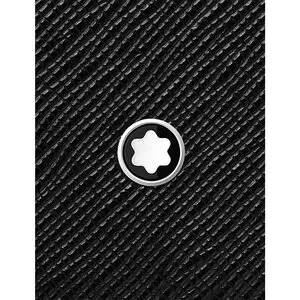 Montblanc Sartorial Logo-embellished Grained-leather Card Holder