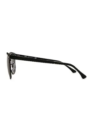 Ray-ban Clubmaster Metal Sunglasses - Black