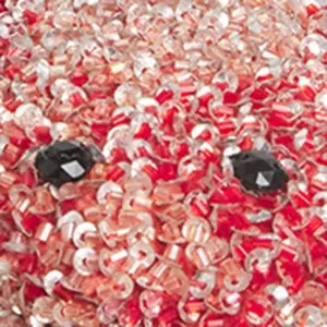ANKE DRECHSEL Silk Velvet Sequin-embellished Luxus Lobster