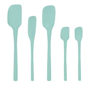 TOVOLO Flex-core Silicone 5-piece Spatula Set - Aqua