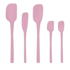 TOVOLO Flex-core Silicone 5-piece Spatula Set - Pink