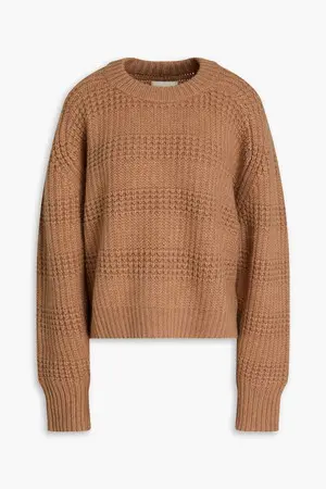 Loulou De Saison Loulou Studio Duba Oversized Ribbed Cashmere Sweater - Light Brown