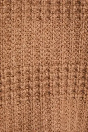 Loulou De Saison Loulou Studio Duba Oversized Ribbed Cashmere Sweater - Light Brown