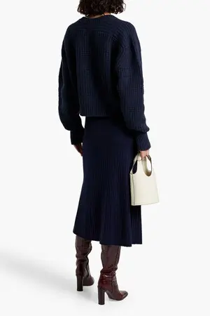 Loulou De Saison Loulou Studio Duba Oversized Ribbed Cashmere Sweater