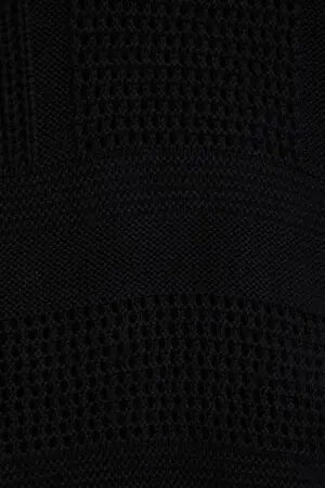 Autumn Cashmere Pointelle-knit Cotton Top