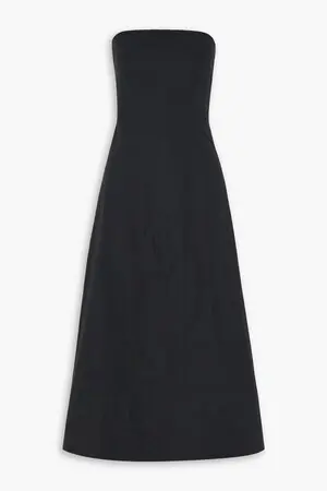 APIECE APART Todo' Strapless Cotton Maxi Dress