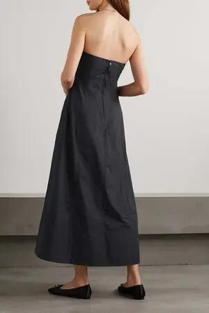 APIECE APART Todo' Strapless Cotton Maxi Dress