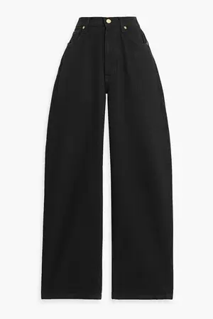 Tove Sade High-Rise Tapered Jeans - Black