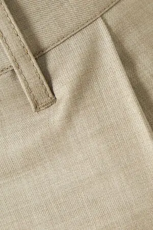TOTEME Wool-twill Straight-leg Pants