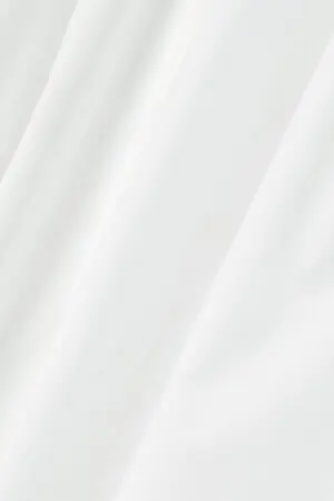 BEARE PARK Pleated Cotton-poplin Maxi Shirt Dress