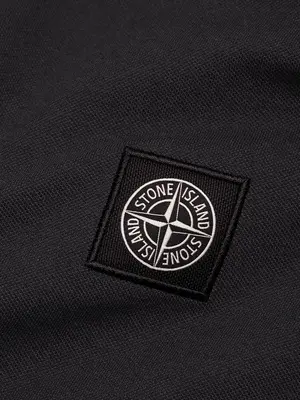 Stone Island Cotton-blend Patch Polo Shirt